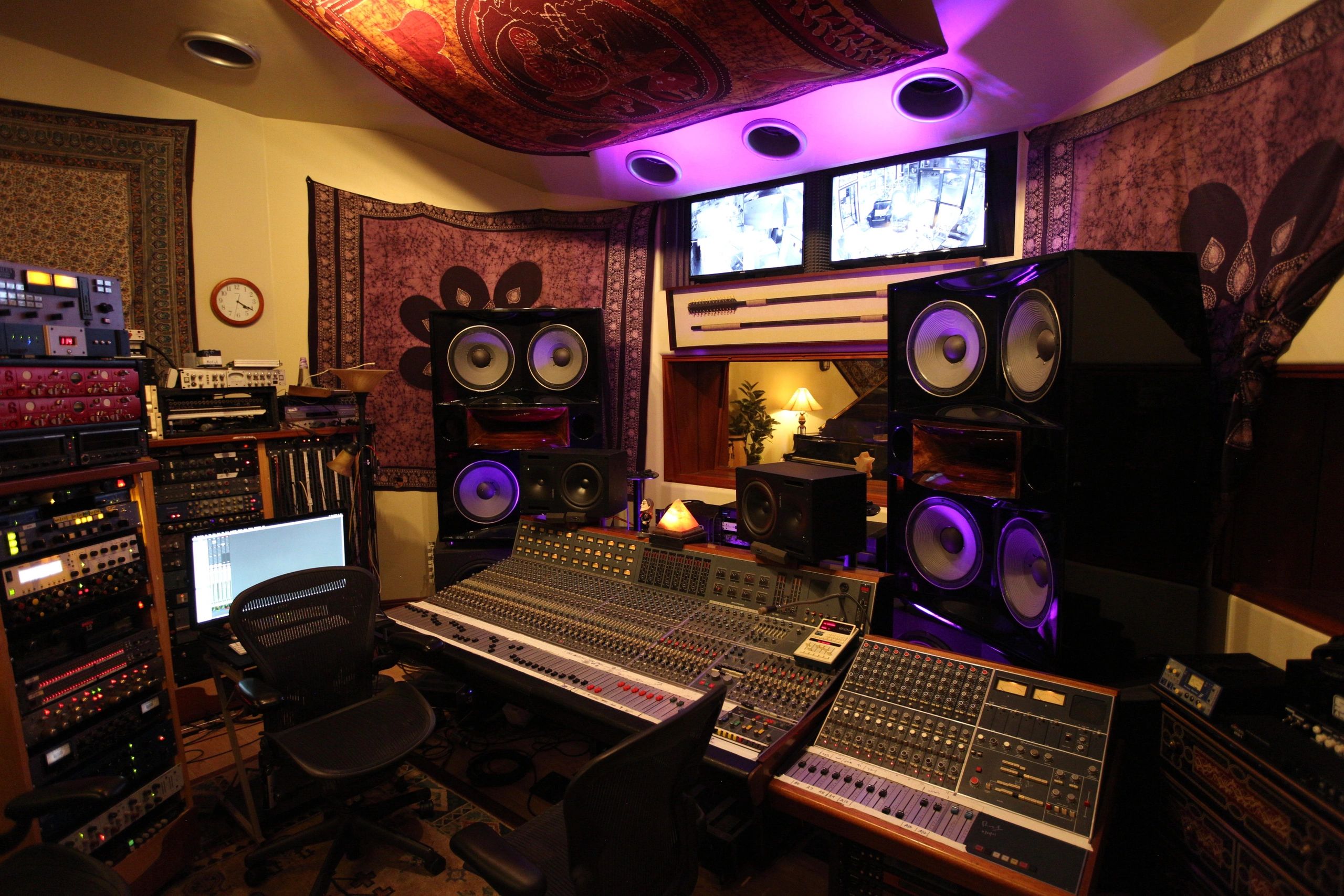 Studio A Neve Tracking & Live Cathedral Room