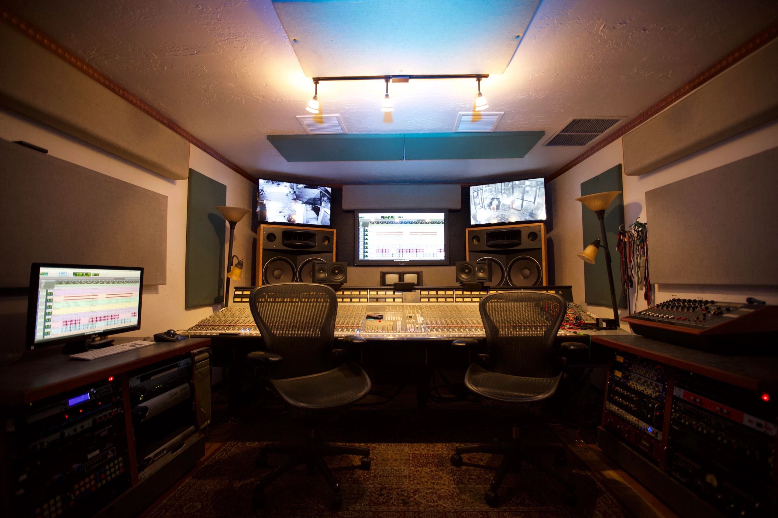 Studio D "The Villa" SSL Mixing Room