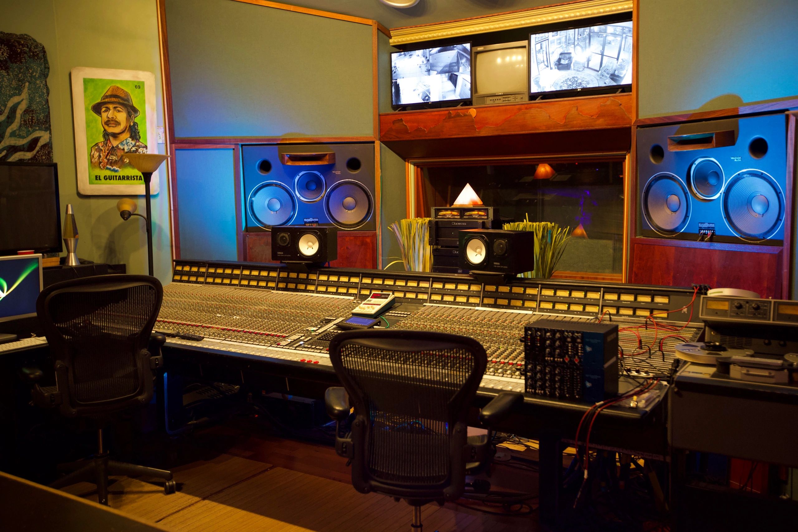 Studio B Premier SSL Pro Tools Mixing Room