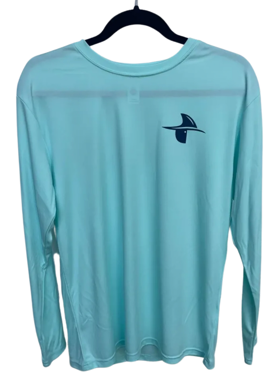 Seafoam Green Xtreme Tek Long Sleeve Performance Shirt