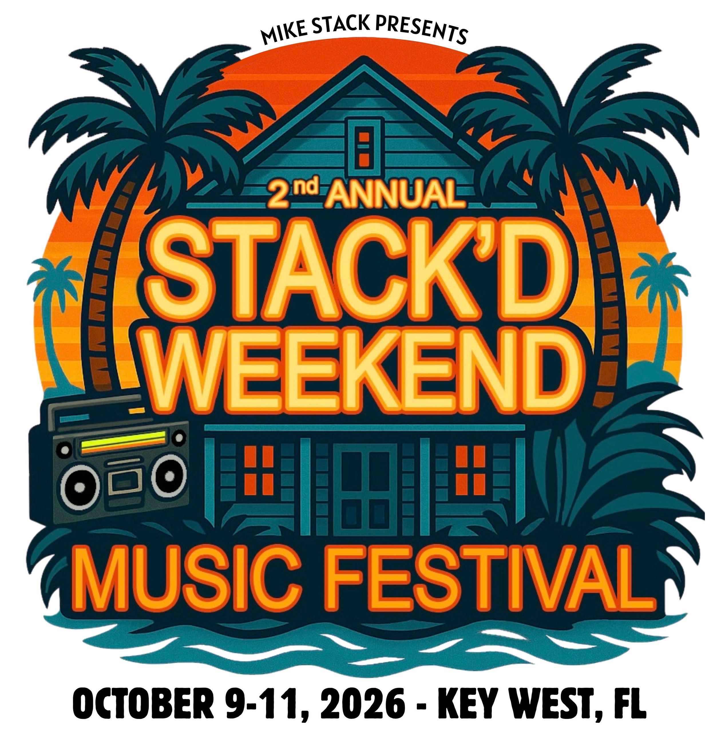 Stackd Weekend - Music Festival, Key West, October 2025