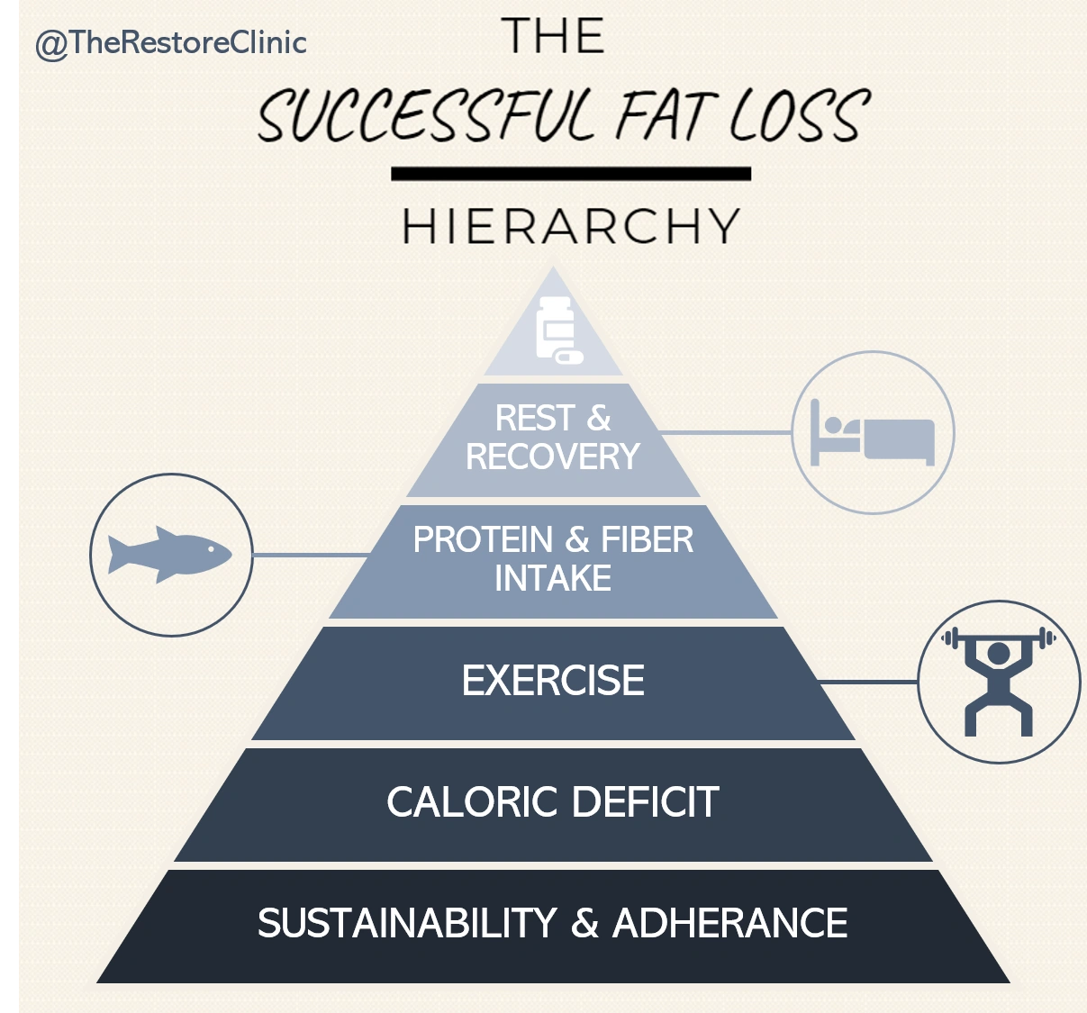 Fat loss hierarchy