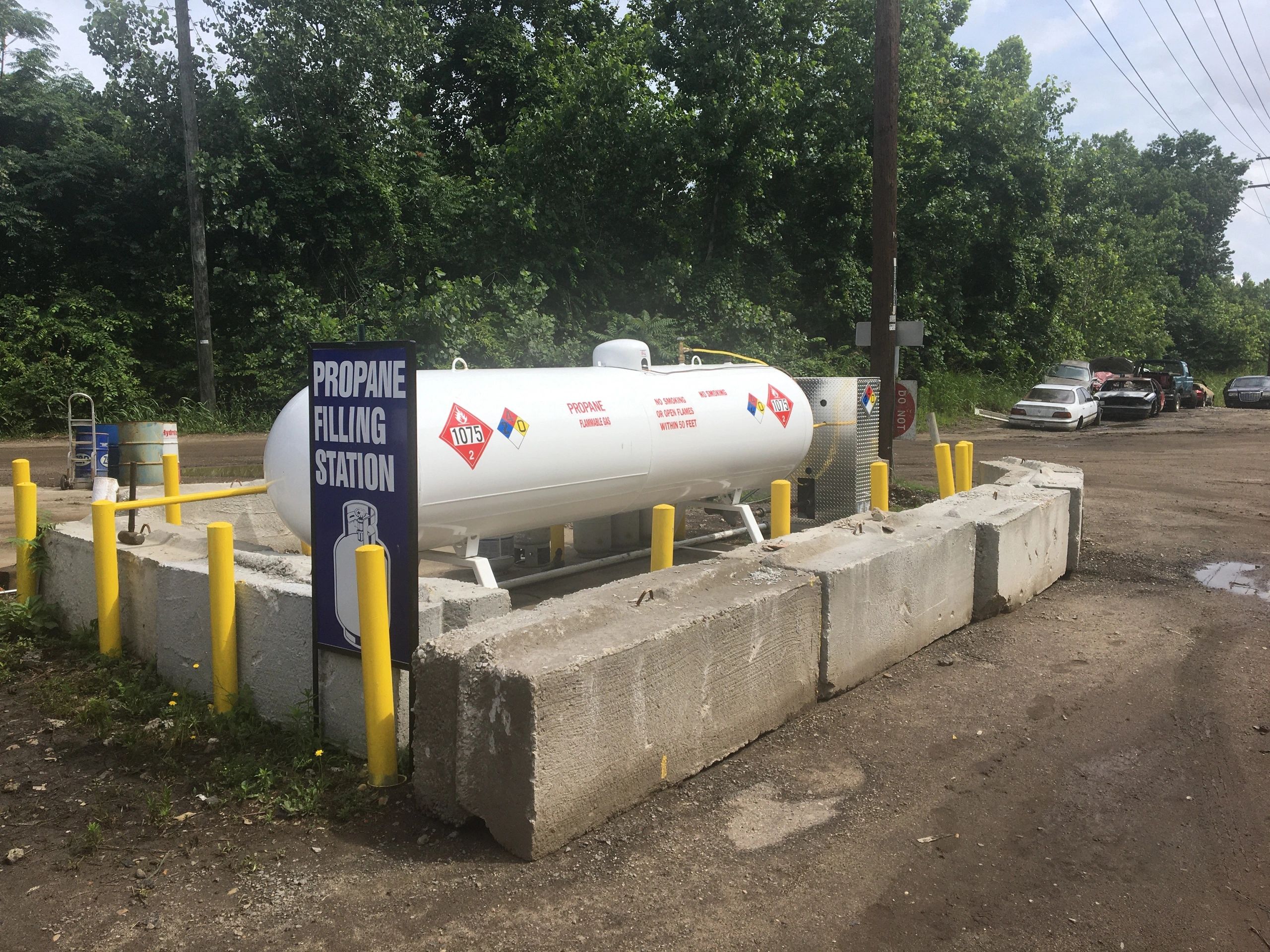 We Now Sell Propane by the gallon