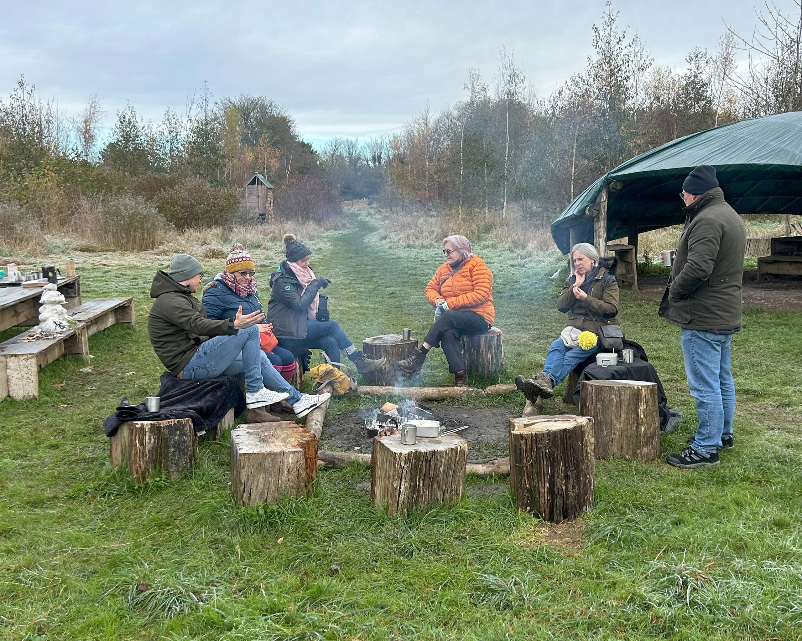 Campfire conversations - a new outdoor networking event