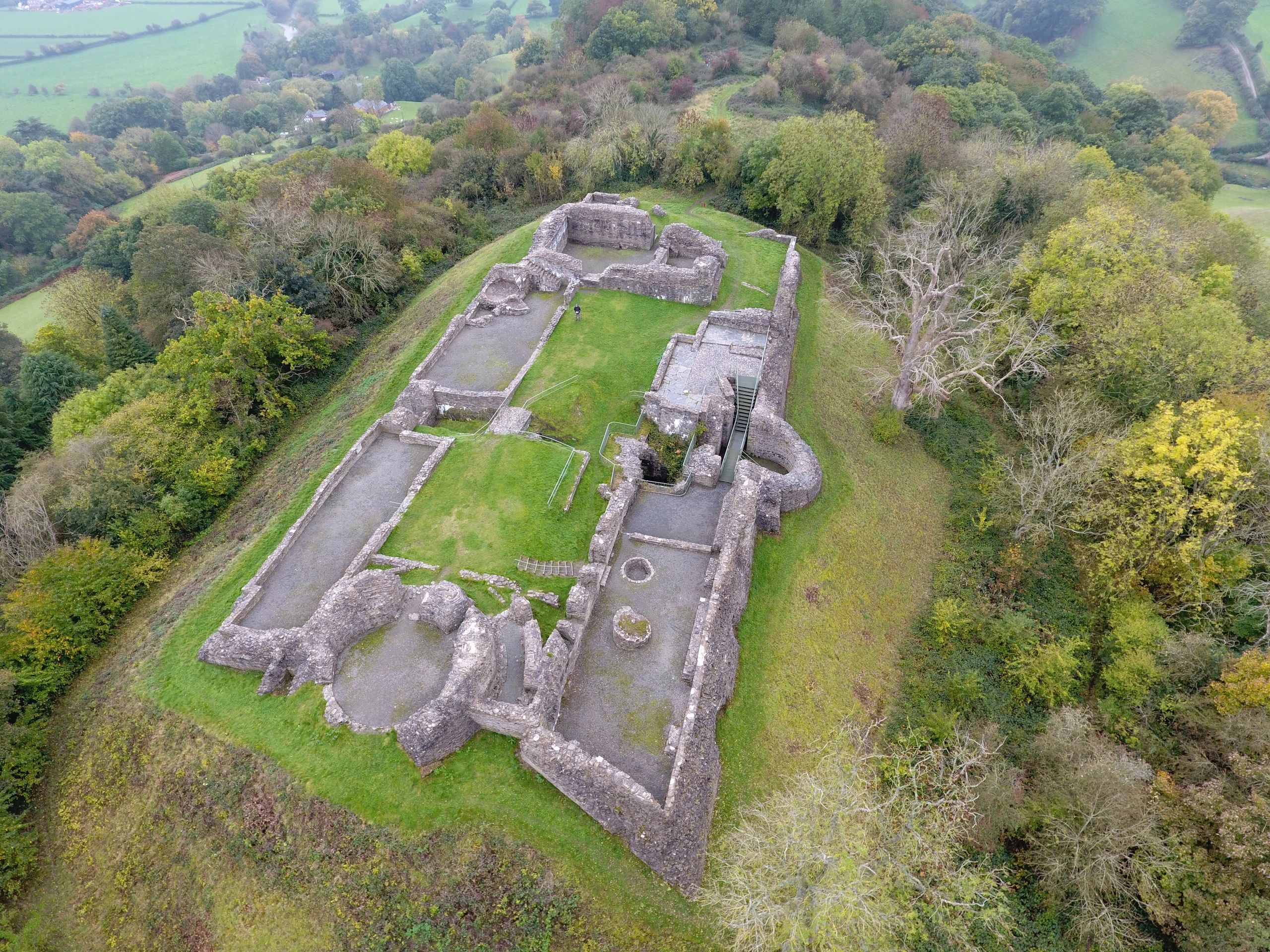 New survey at Dolforwyn Castle