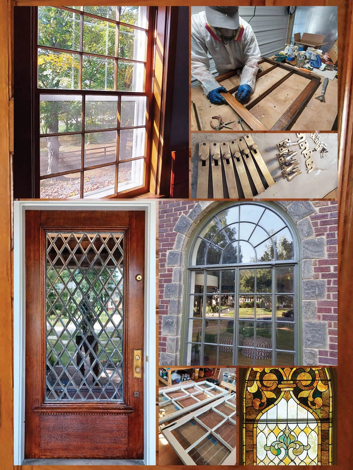 Window Repair and Restoration, Wood, Steel, Stained Glass and Lead ...