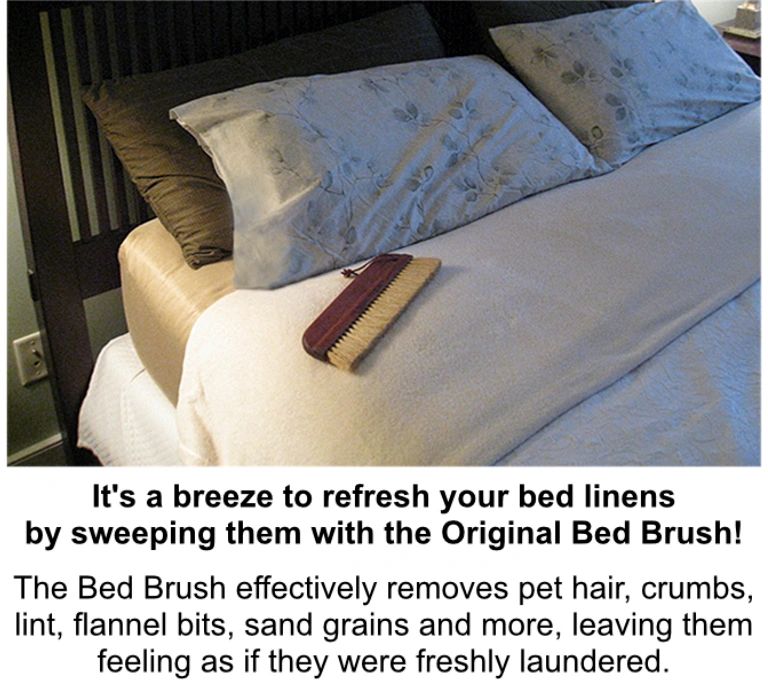 The Original Bed Brush - A Classic Home Accessory