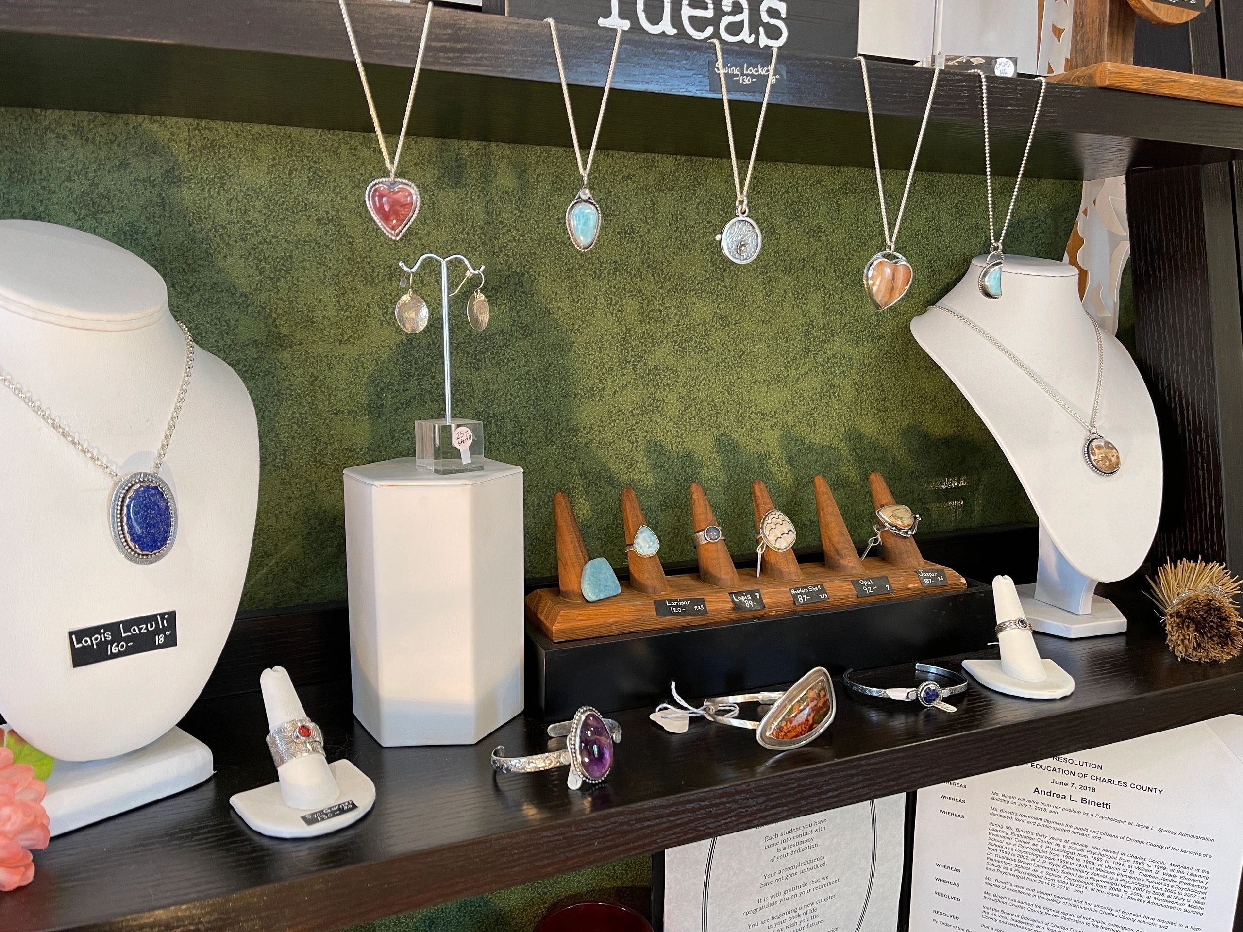 Handcrafted Jewelry - Fire Kissed Jewelry