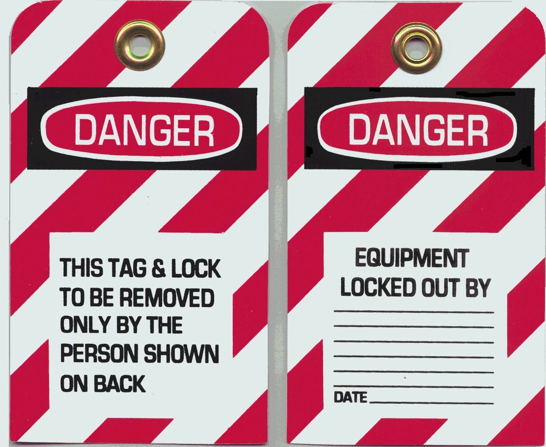 Lock-Out/Tag Out Awareness Ont. Reg. 851