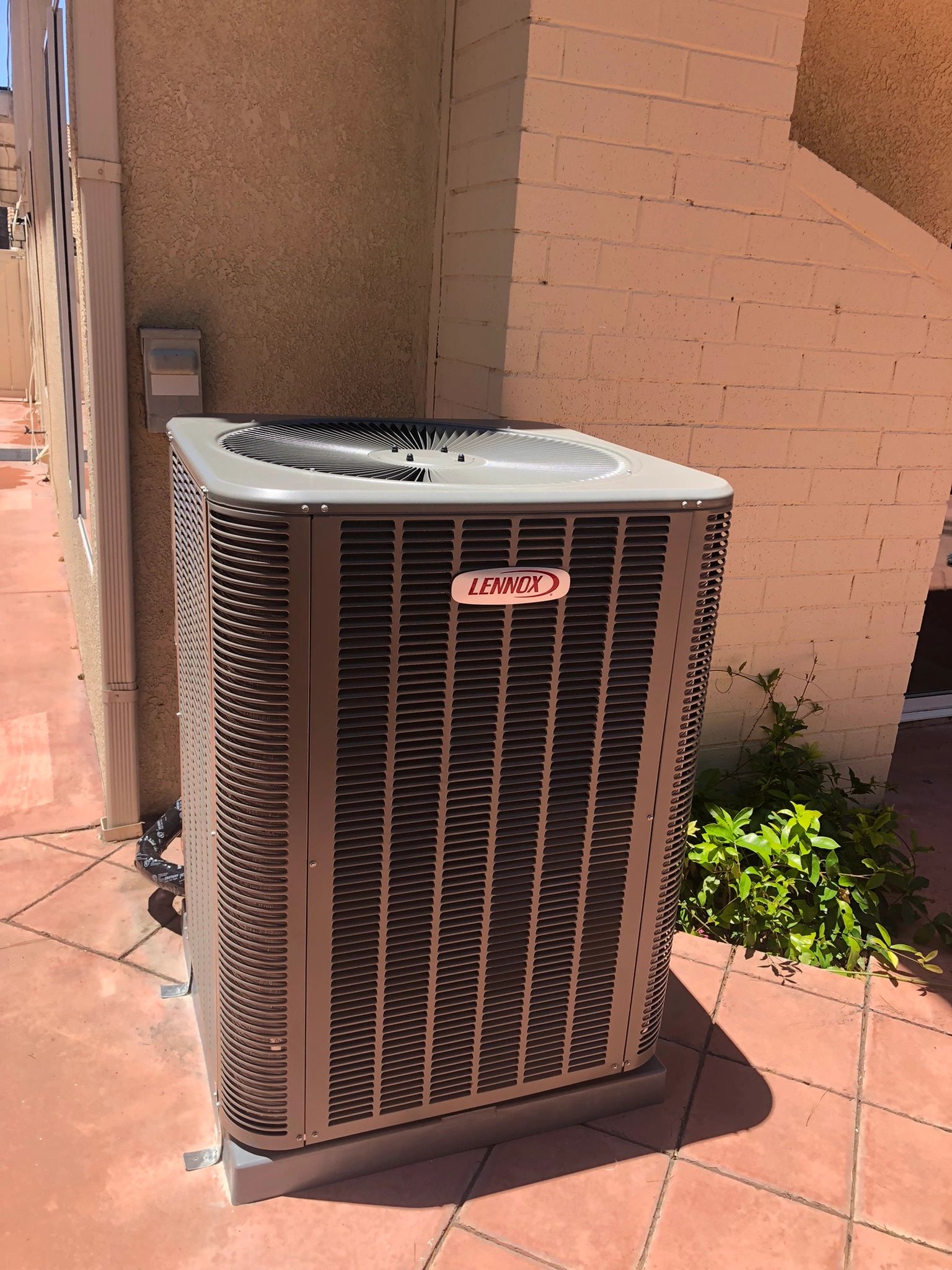 Install 5-ton LENNOX SYSTEM