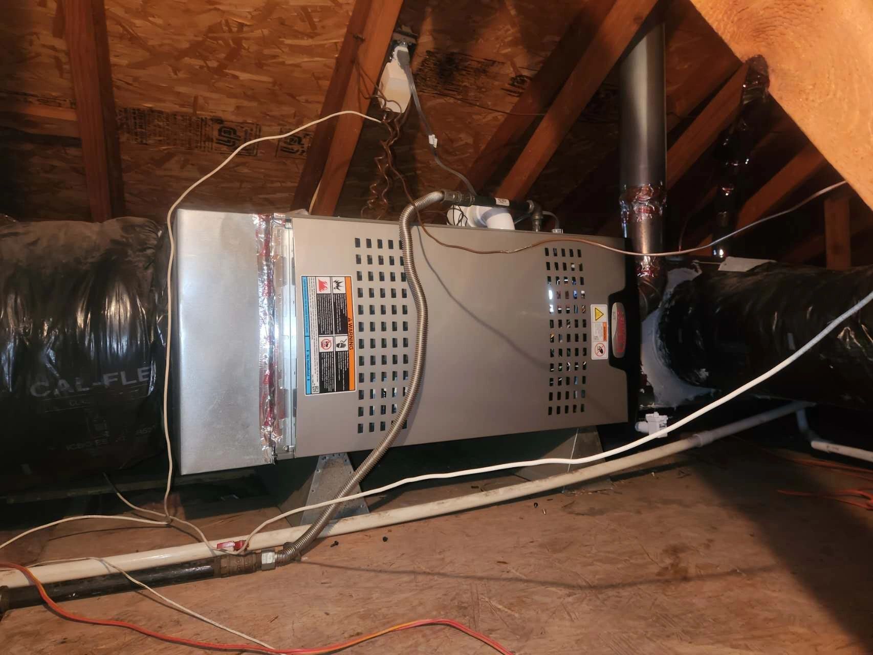Installation of 4-Ton LENNOX system