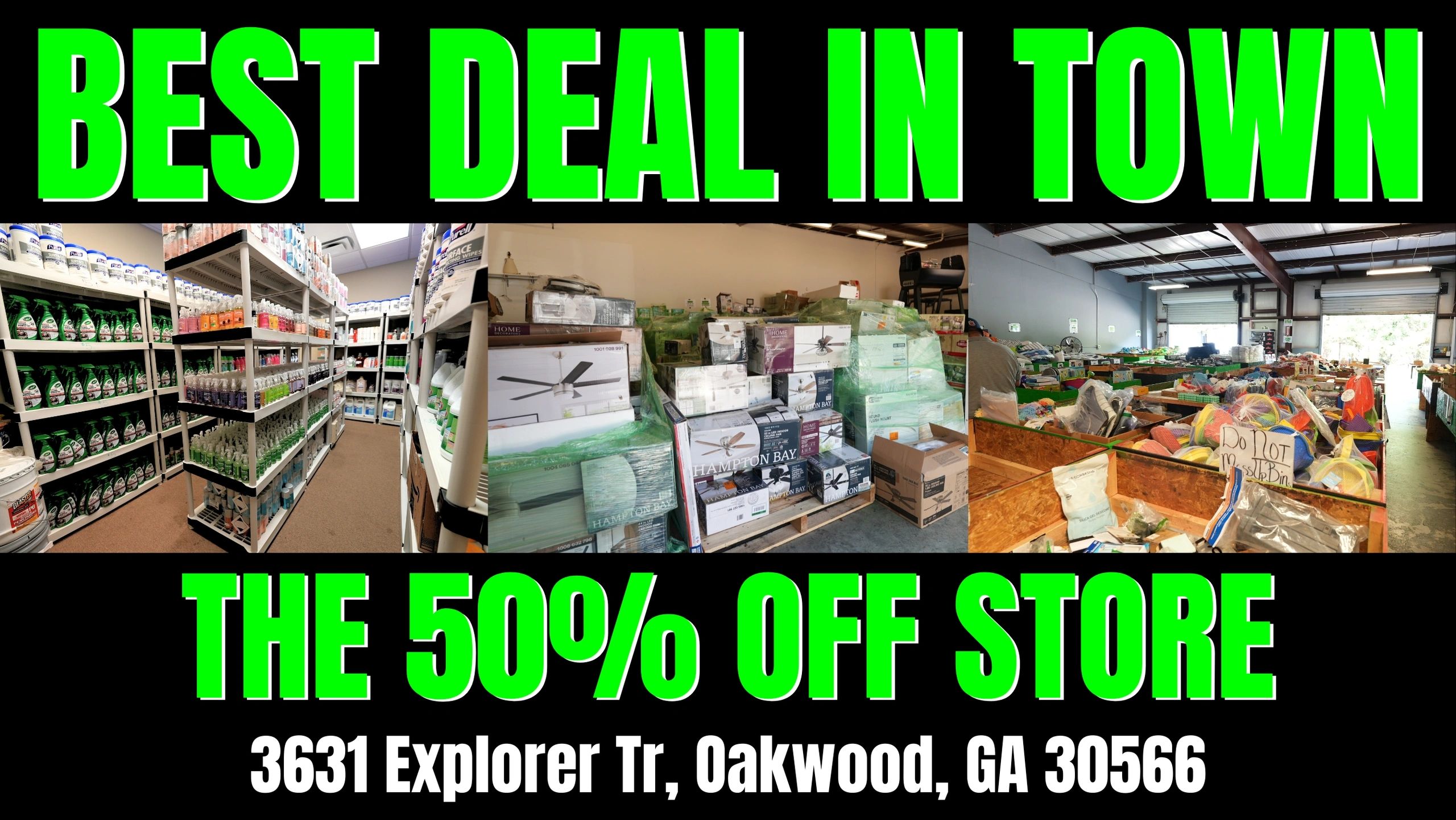 Discover the Best Deals at The 50% off Store