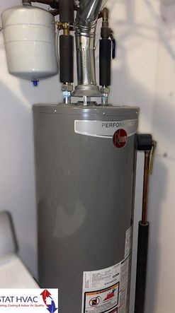 Rheem Installed Performance Atmospheric Vent Water Heater