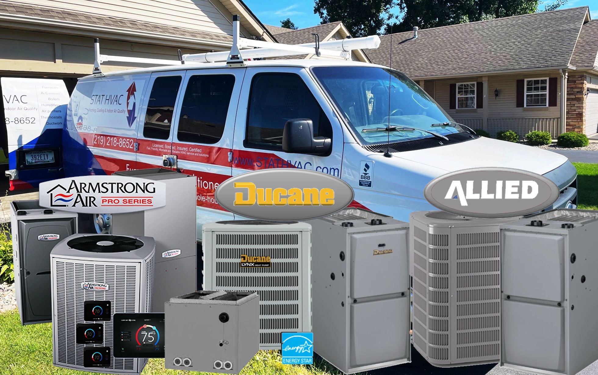 Central Air - STAT HVAC - Heating, Cooling & Indoor Air Quality