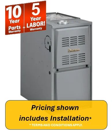 .Ducane (by Lennox) Standard Efficiency Furnace (110k BTUs 80% AFUE)