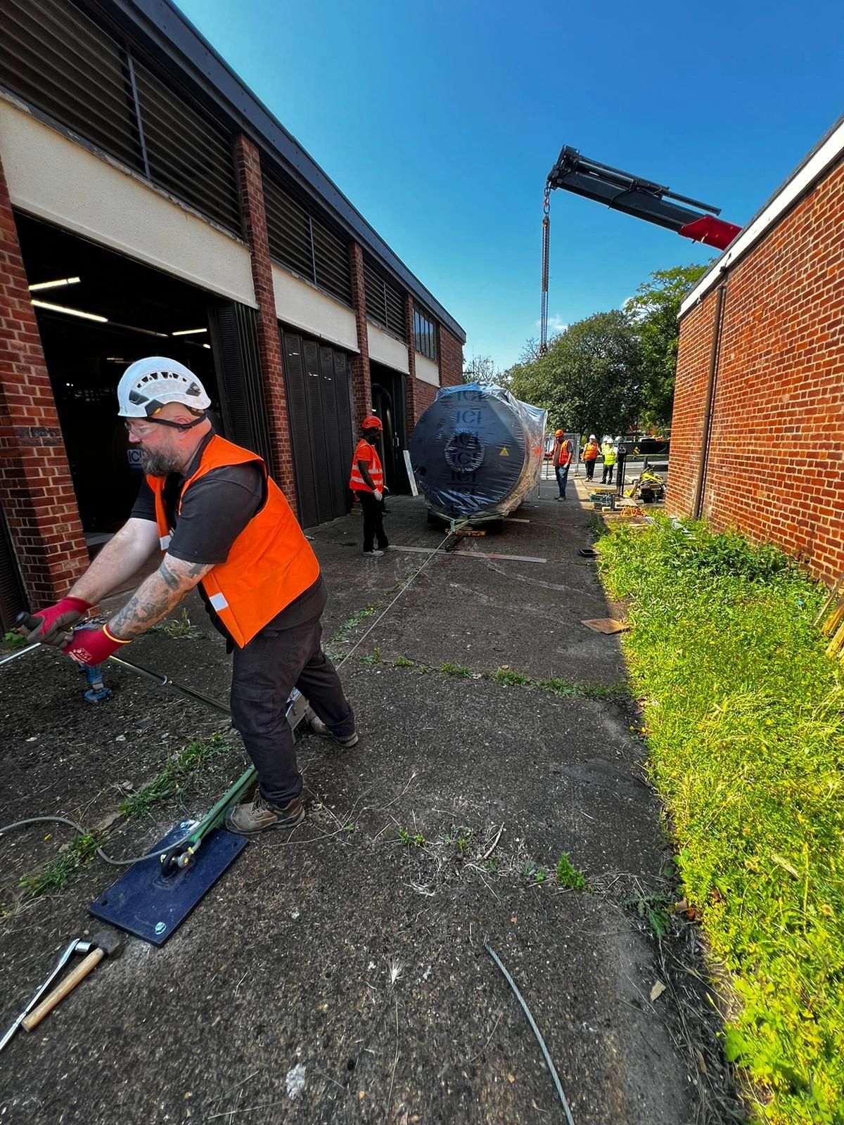 Lifting and Installation for RAF Mildenhall