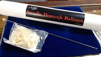 Needle Through Balloon aka Super Needle (WATCH DEMO)