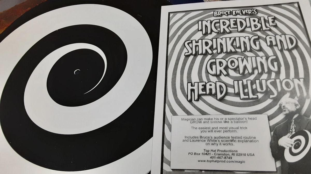 Incredible Shrinking & Growing Head Illusion (Bruce Kalver)