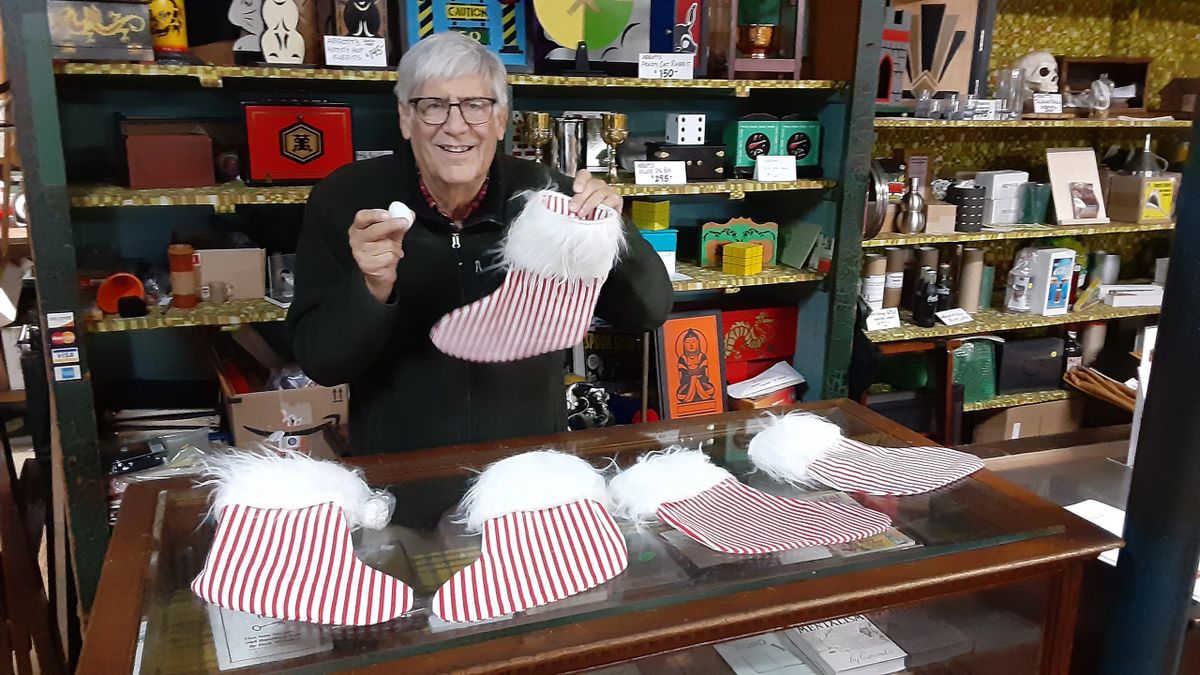 Abbott's Santa Stocking Egg Bag