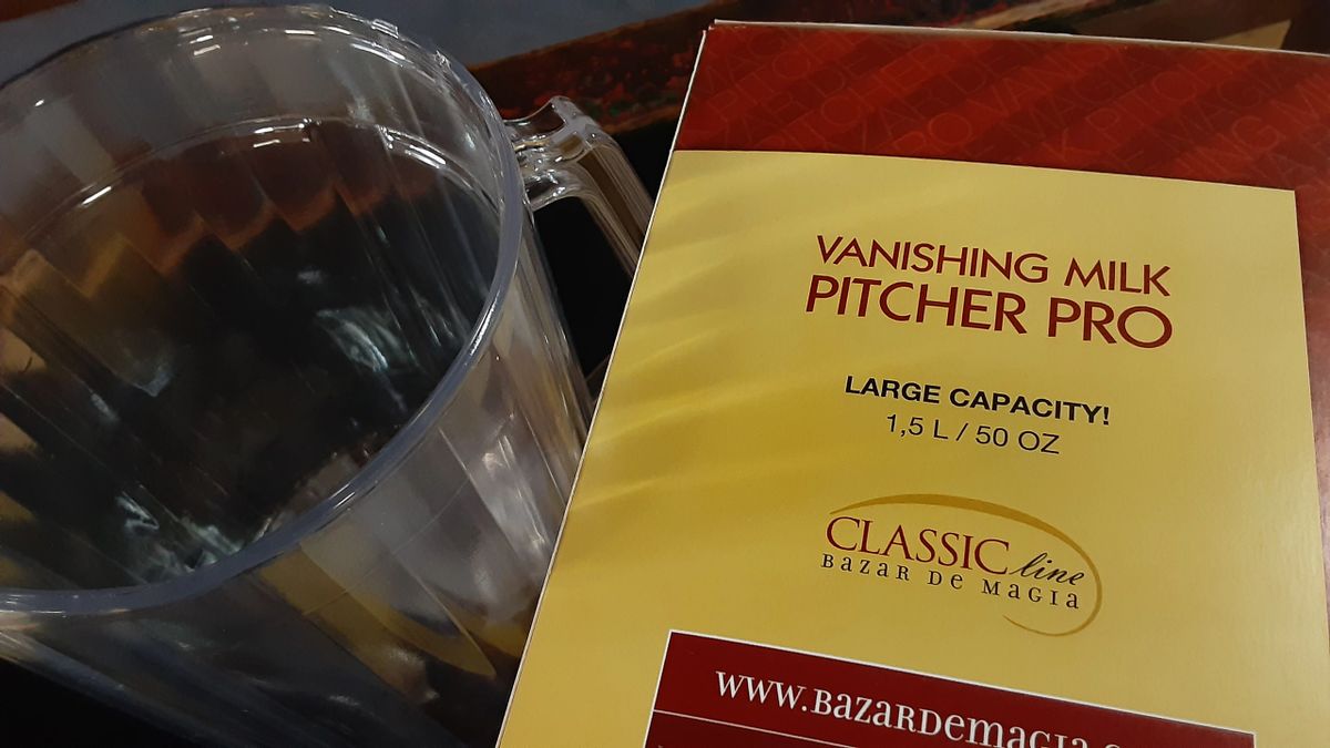 Vanishing Milk Pitcher Pro (Bazar de Magia)