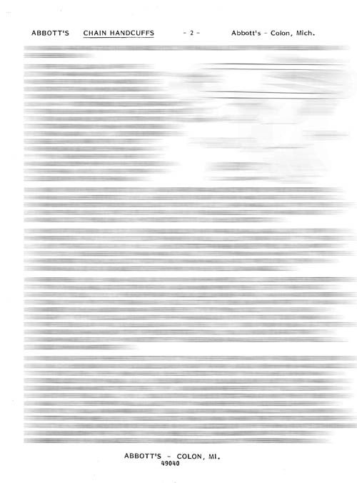 PDF Chain Handcuffs instructions