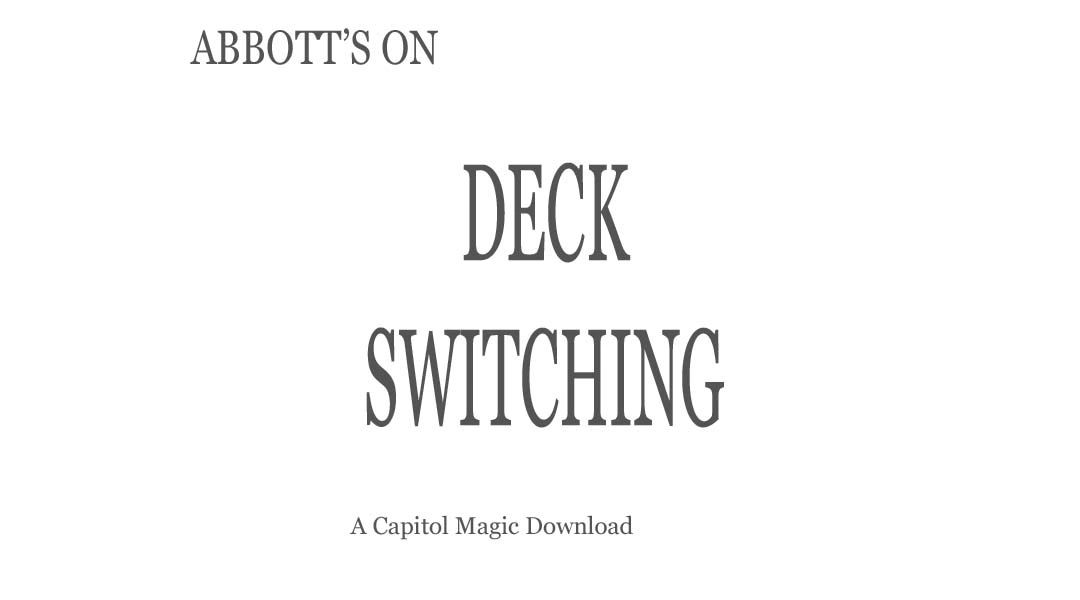 Abbott's On - Deck Switching
