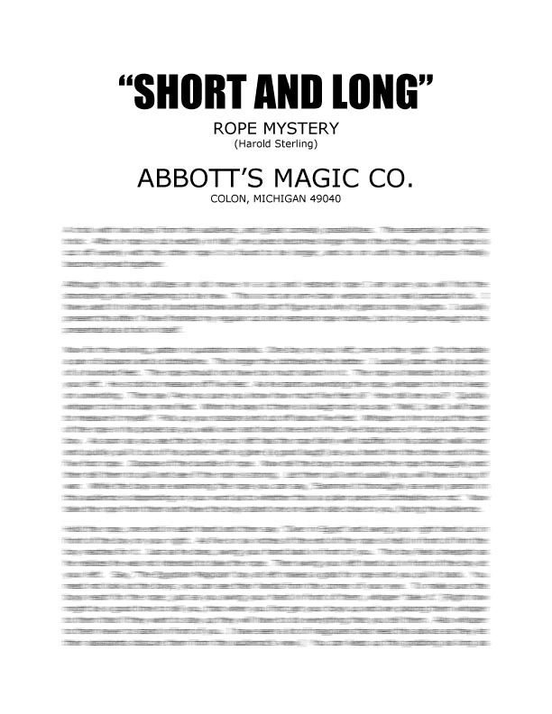 PDF Short and Long Rope Mystery