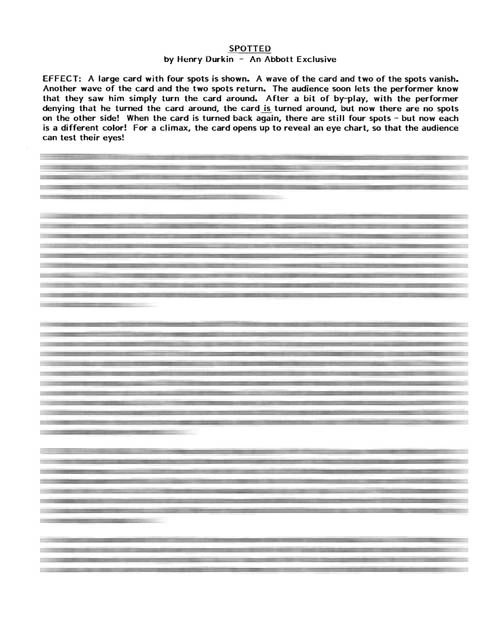 PDF Spotted instructions