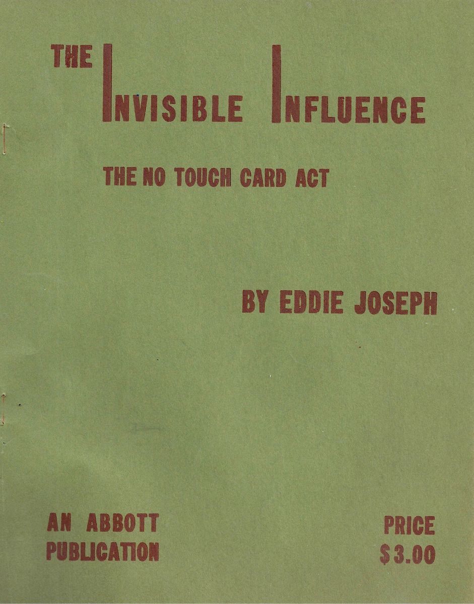 PDF The Invisible Influence (No Touch Card Act)