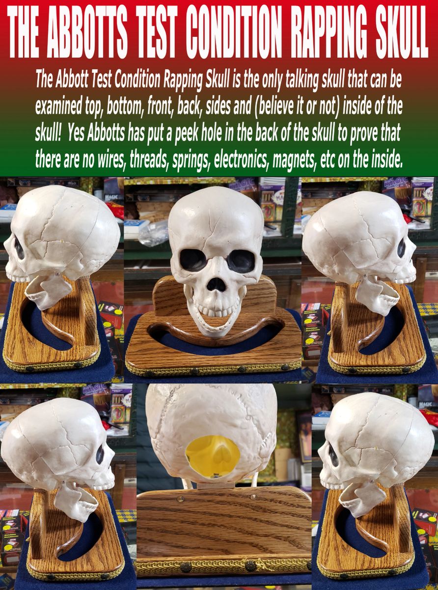 Abbott’s "Test Condition" Rapping Skull (WATCH DEMO)