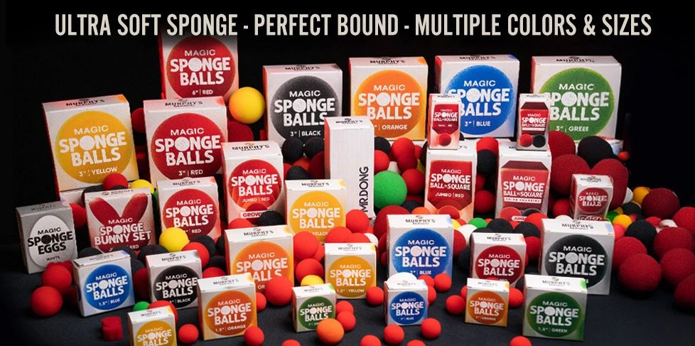 Super Soft Sponge Balls (Select Color and Size)(Demo)