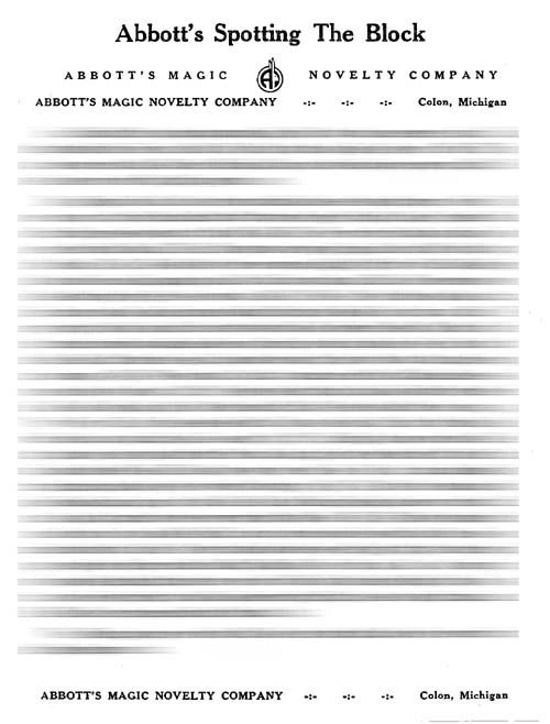 PDF Spotting the Block instructions