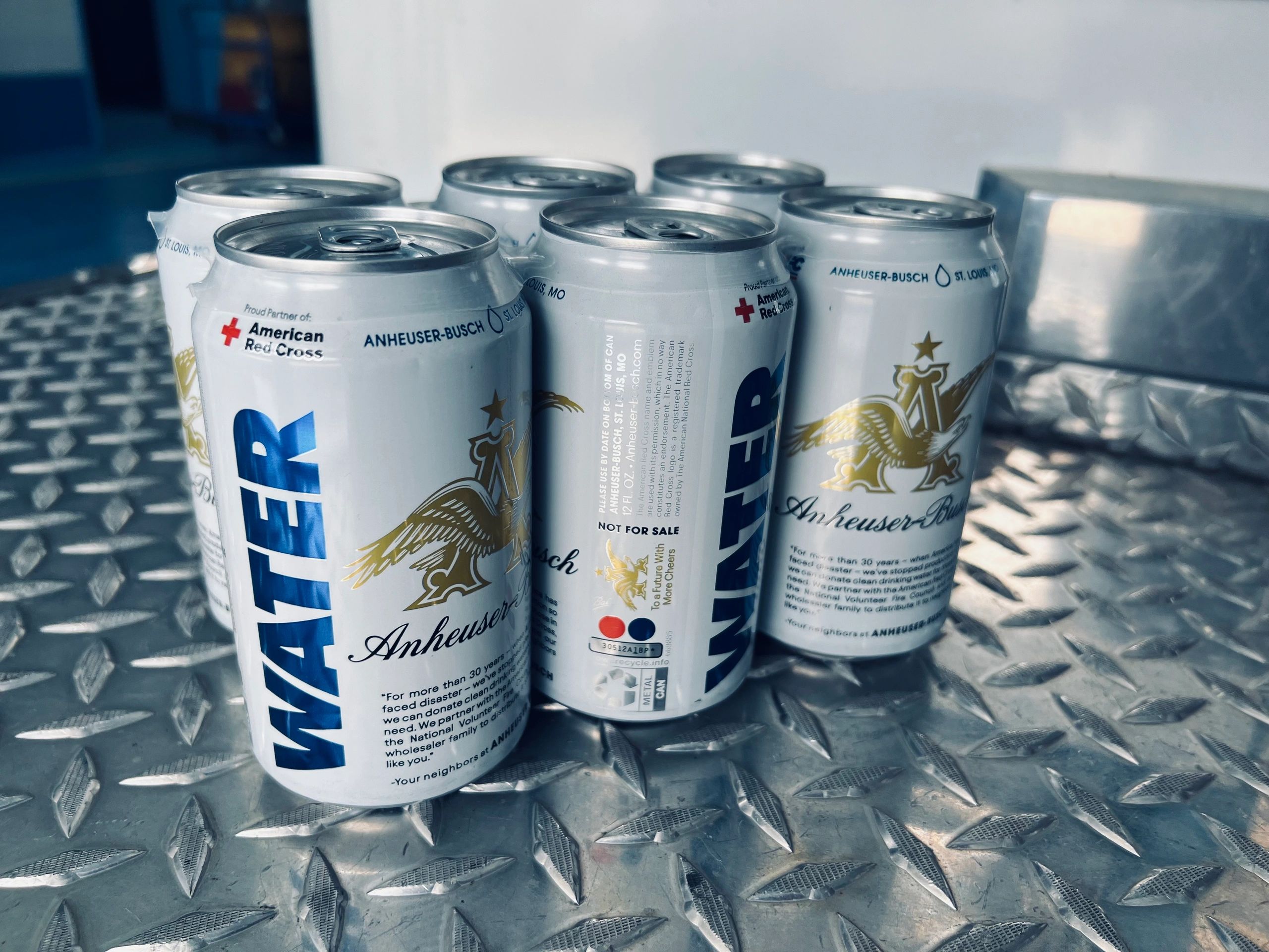 Water Donation from Anheuser-Busch