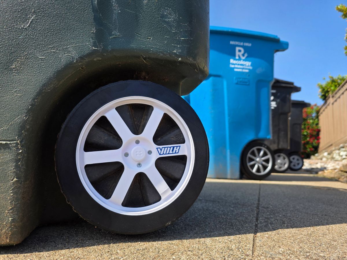 Trash can rims