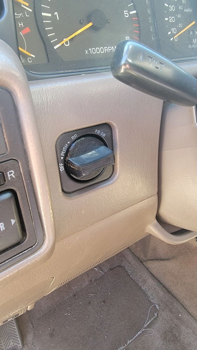 Landcruiser Differential Lock knob