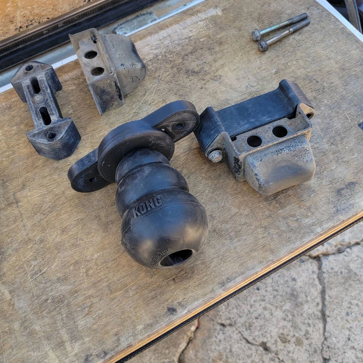 Kong bump stops mounts