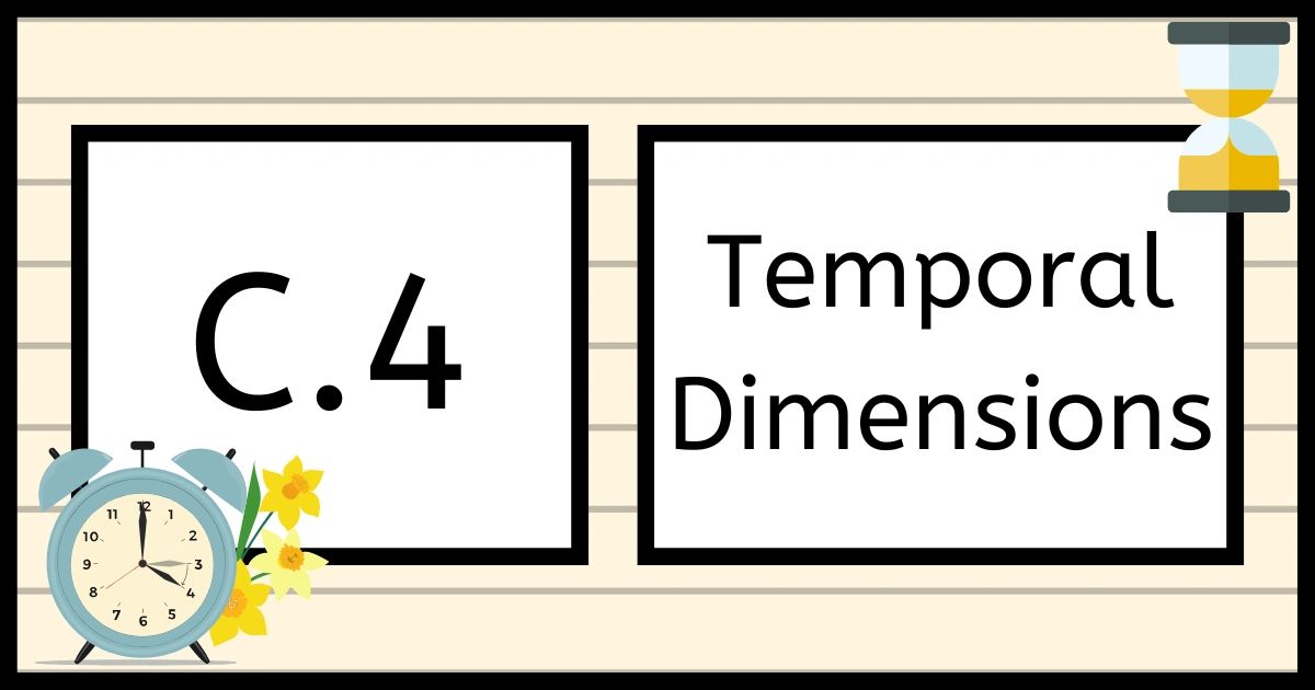 C.4 Measuring Temporal Dimensions of Behavior