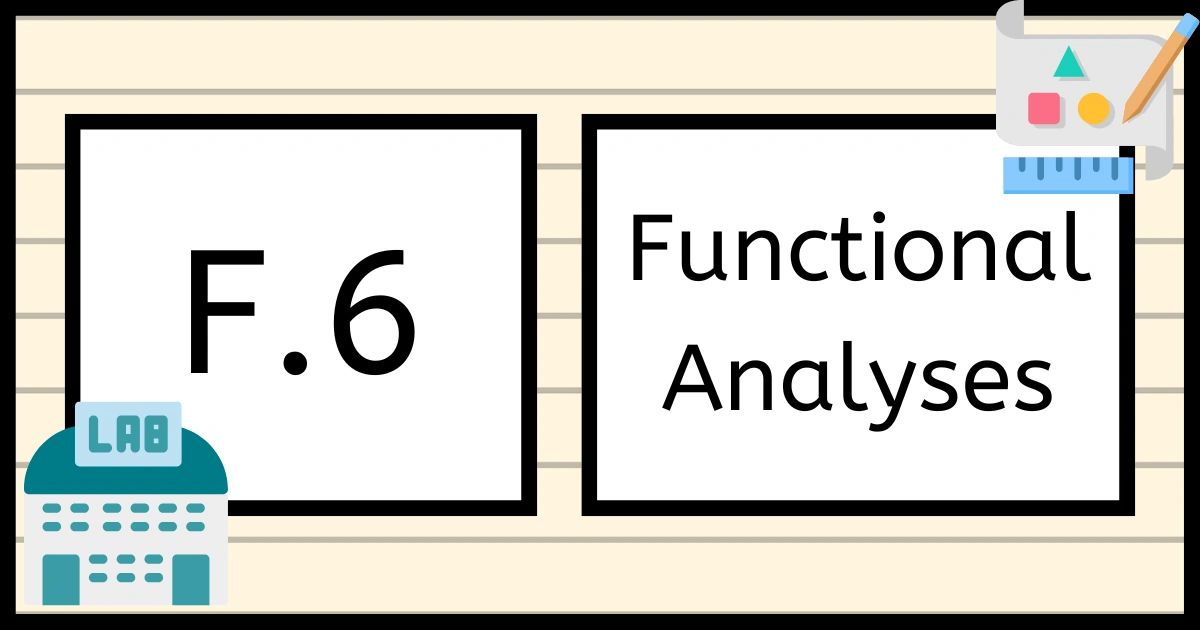 F.6 Design and Evaluate Functional Analyses in ABA