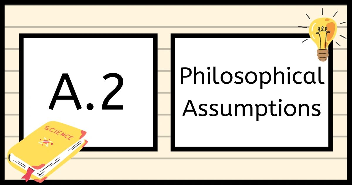A.2 Philosophical Assumptions of Behavior Analysis