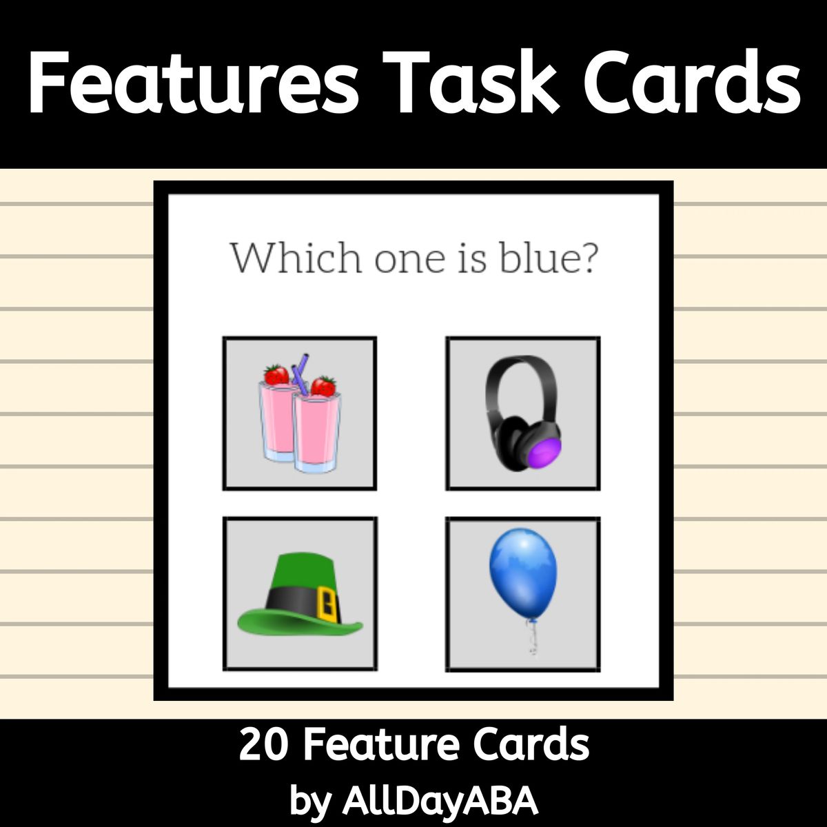 Feature Cards - ABA & Speech Therapy - Discrete Trial Training - by ...