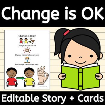Dealing with Change is Okay Social Skills Story