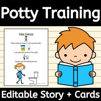 Potty Training Social Script Story for Toileting