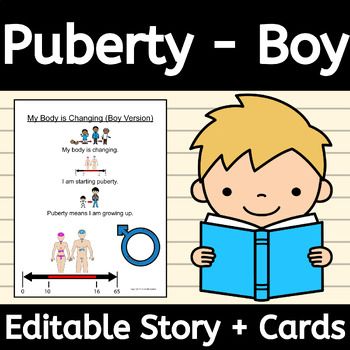 Puberty Social Narrative Story for Boys