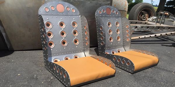 BareMetal Custom Seats - Bomber Seats, Hot Rod Fabrication