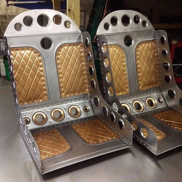 BareMetal Custom Seats - Bomber Seats, Hot Rod Fabrication
