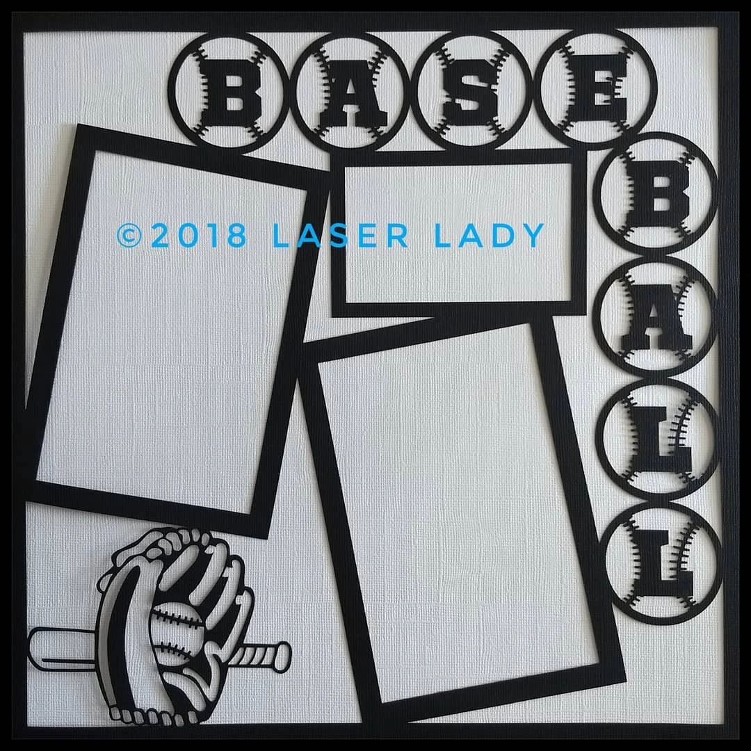 12x12 Baseball Overlay