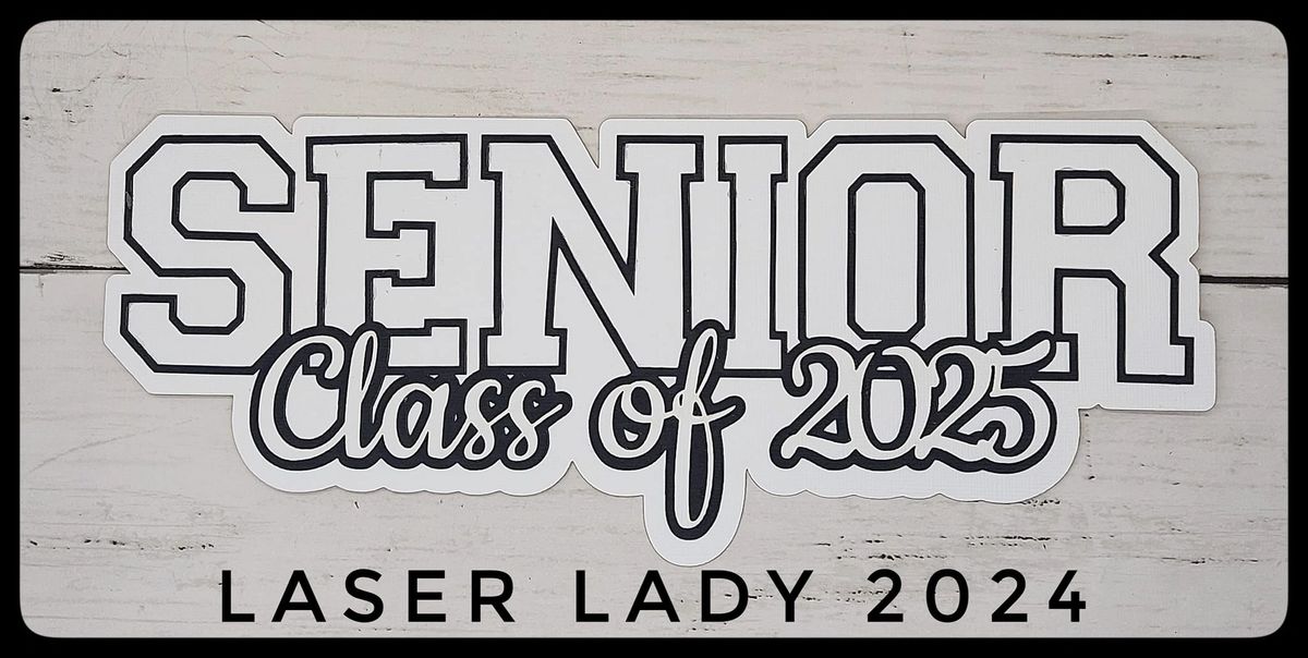 Senior Class of 2025 Scrapbook Title