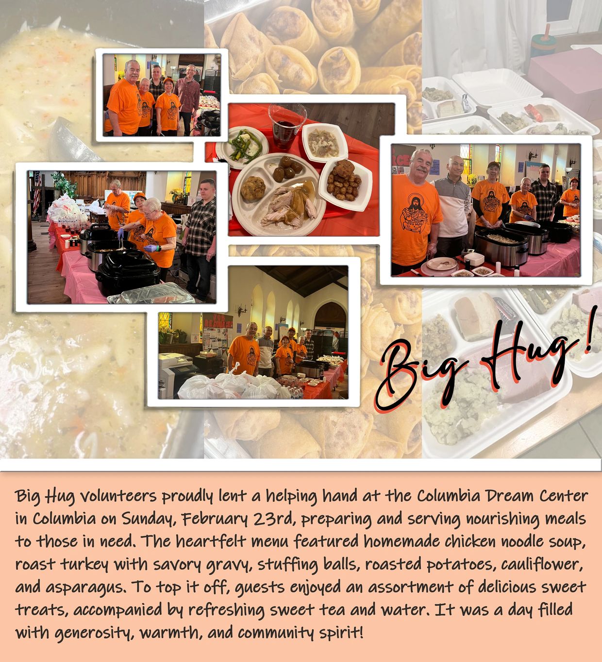 Feeding the Homeless - Big Hug, Inc.