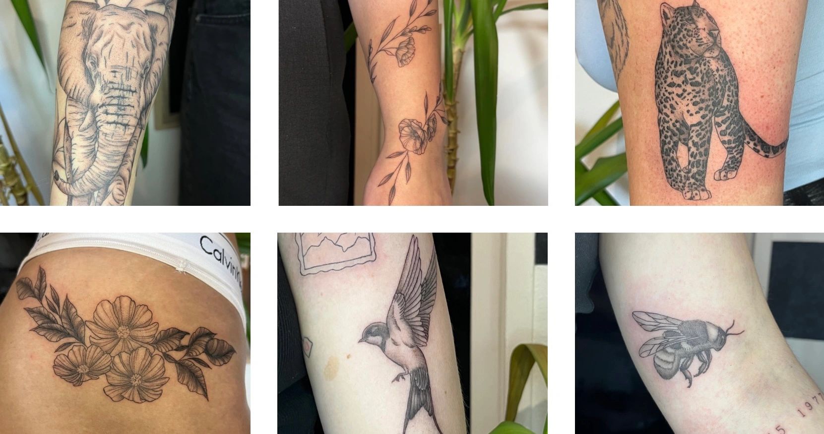 Yeux de Biche Tattoo - Tatouage, Tatouage Floral, Tatouage Animal