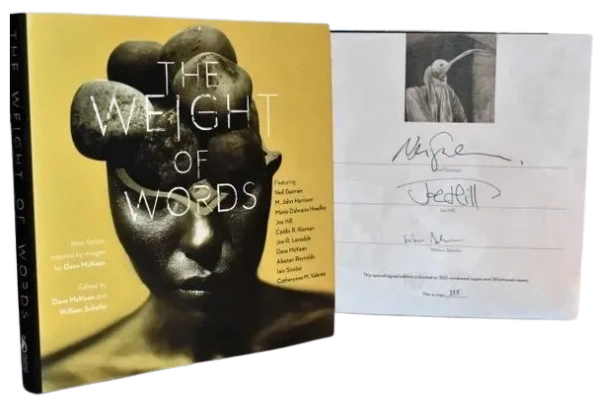 Weight of Words Dave McKean and William Schafer (SIGNED & NUMBERED ...